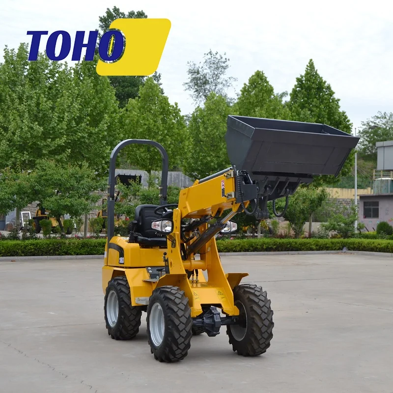 Efficient Earthmoving with 1 Ton Wheel Loaders from China