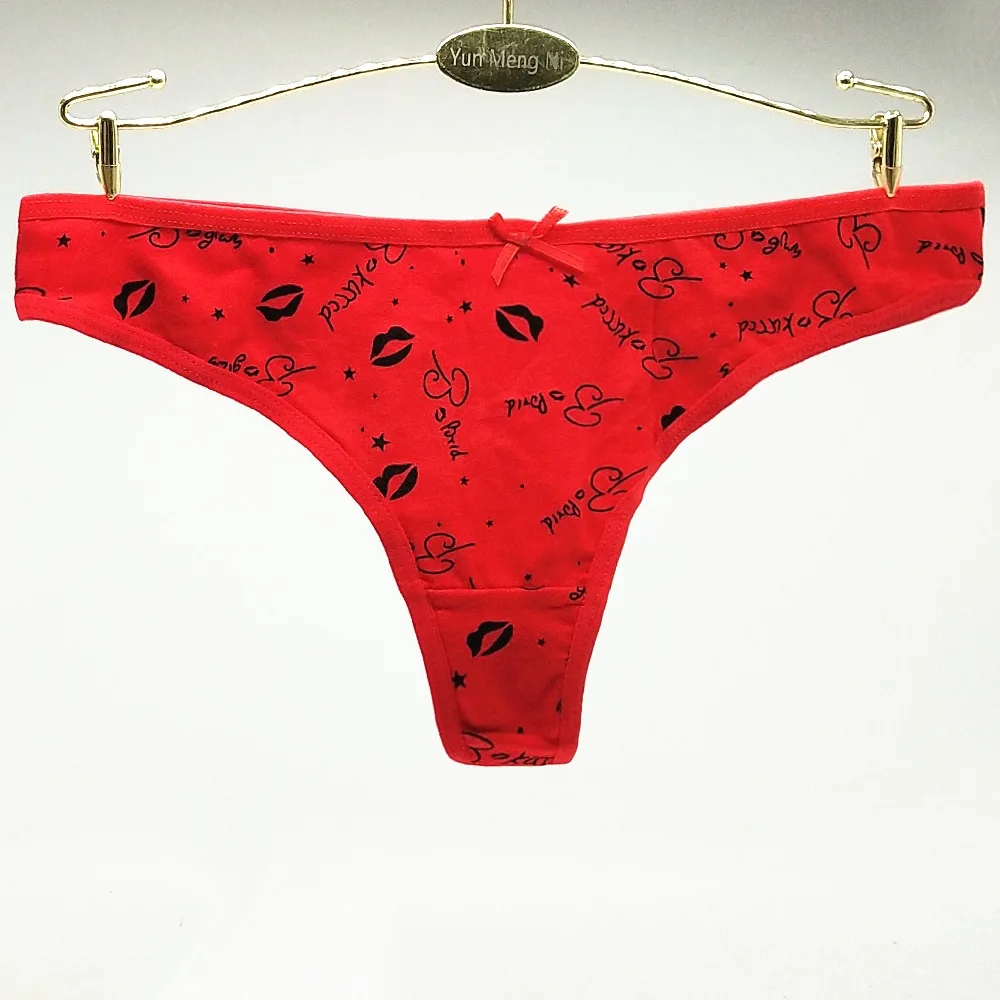 Shop Our Letter Printed Sexy Sheer Female Girls Micro String Bikinis