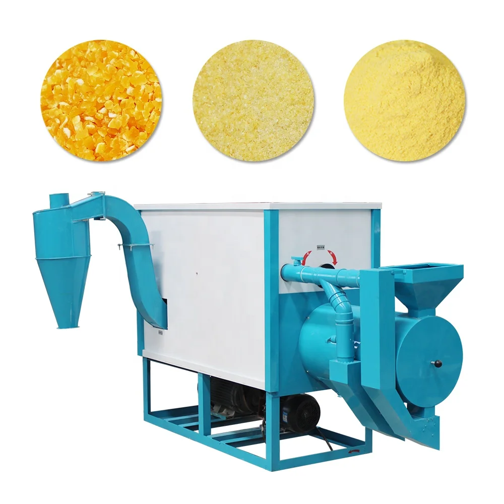 Maize Degerminator And Maize Samp Flour Making Milling Machine With ...