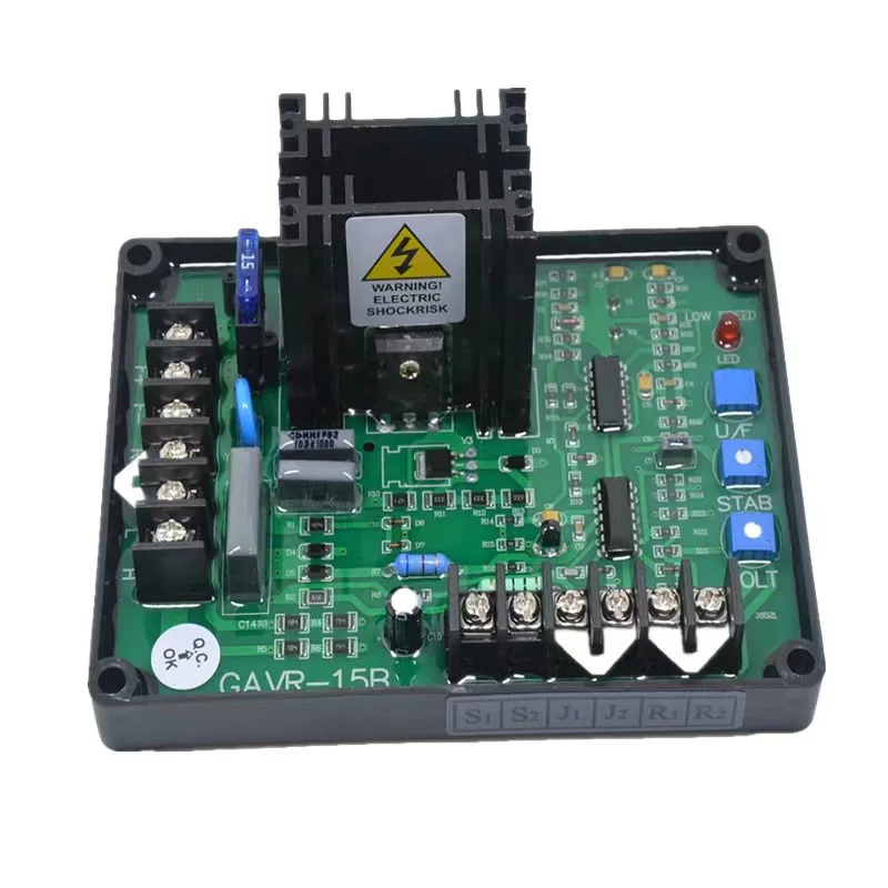 GAVR-15A Brushless diesel Generator AVR Automatic Excitation Regulator ...