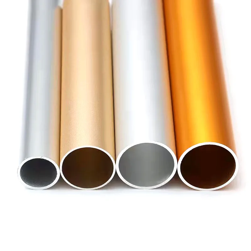 Industrial Aluminum Round Tube for Construction Real Estate Mill Finish ...
