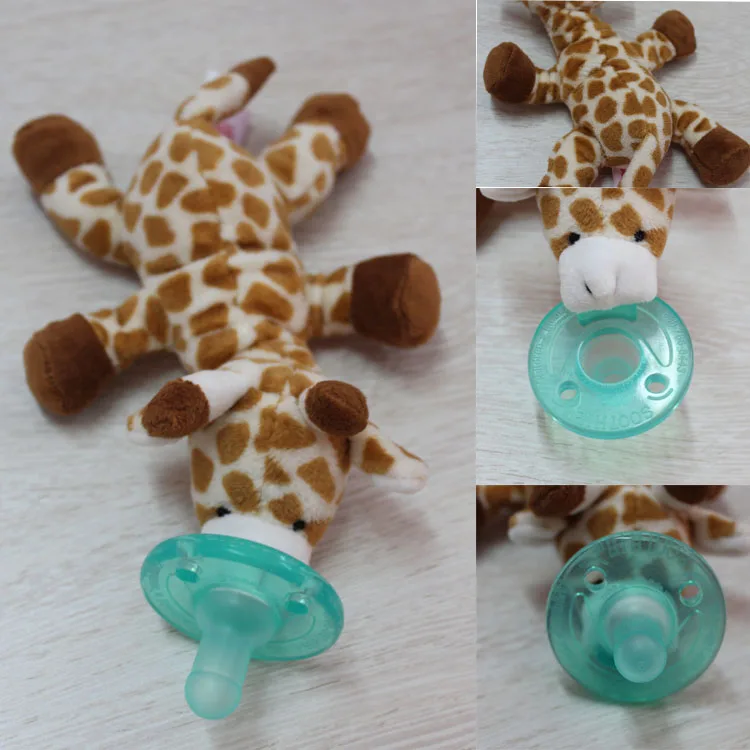 Kids Cute Stuffed Animal Toy Elephant Baby Pacifier Wholesale Custom ...