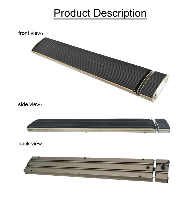 Small Infrared Heater 1000w Far Infrared Radiant Healthy Heater With ...