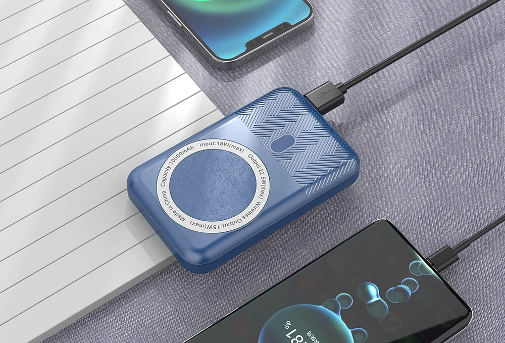 Mini Magnetic Wireless Power Bank Pd20w 10000mah Magnetic Wireless ...