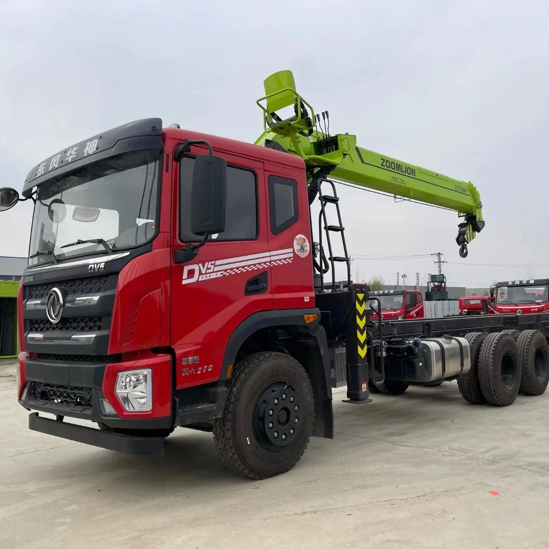 Original Dongfeng 6x4 Used Truck Mounted Crane 10 Ton Crane Truck - Buy ...
