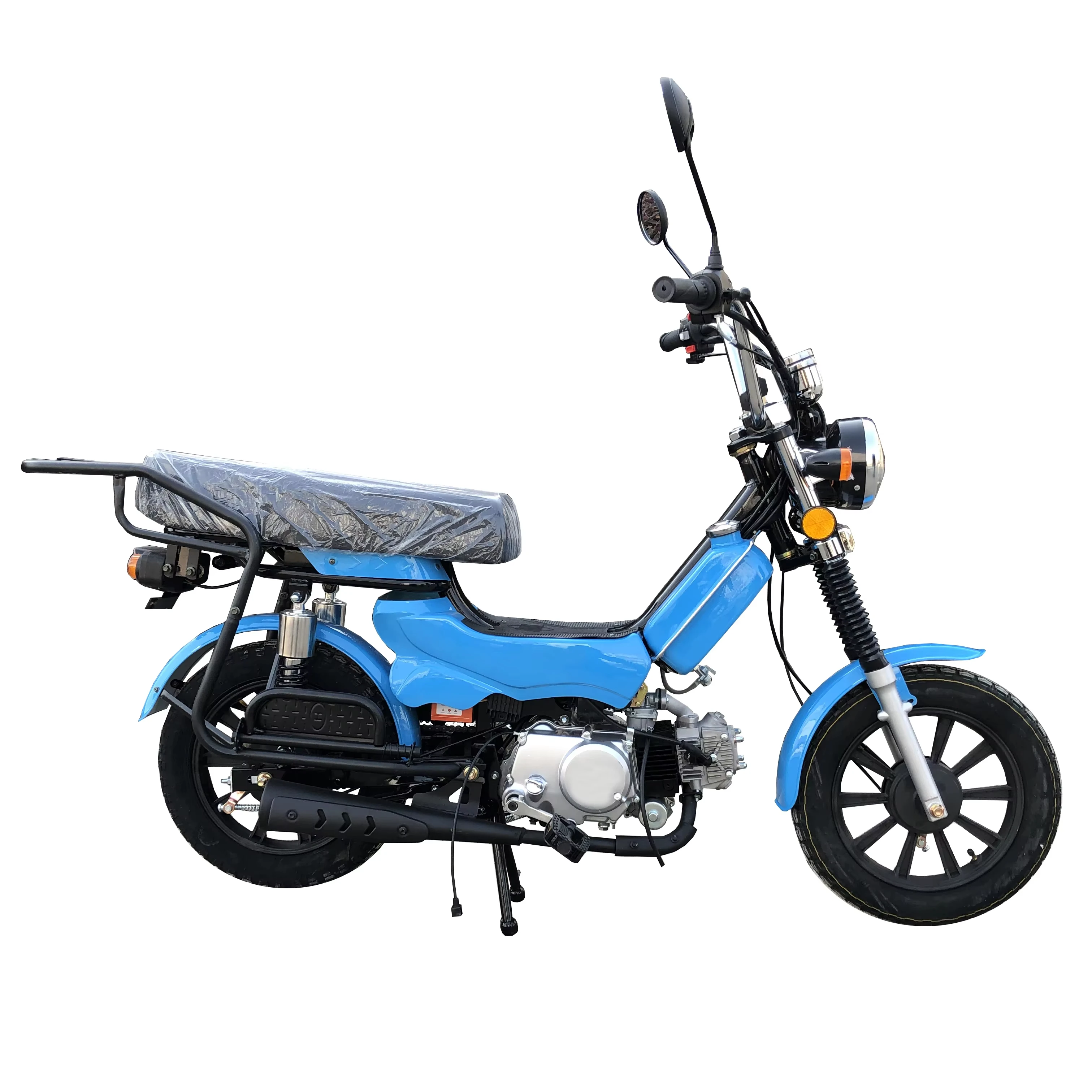 50CC/70CC Mini Fuel Motorcycle with Storage - High Efficiency