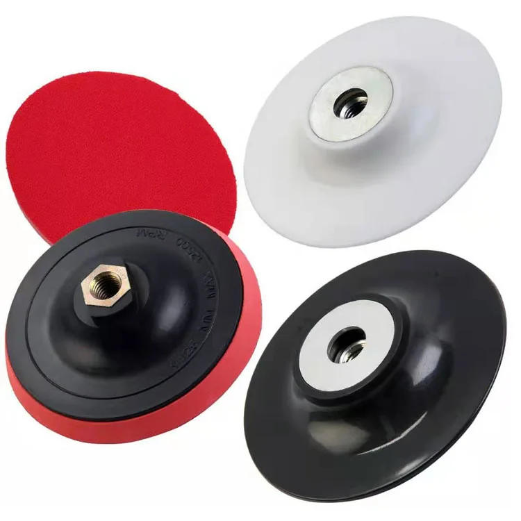4.5''/5''/7' Factory Of Rubber Pad Use For Fiber Disc - Buy Rubber Pads ...