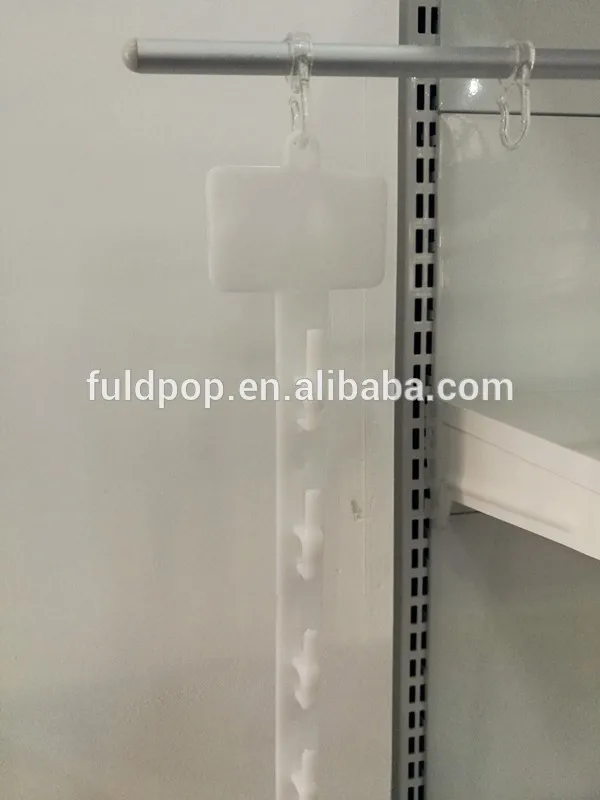Heavy Duty Plastic Impulsive Shelf Hanger Merchandising Clip Strip ...