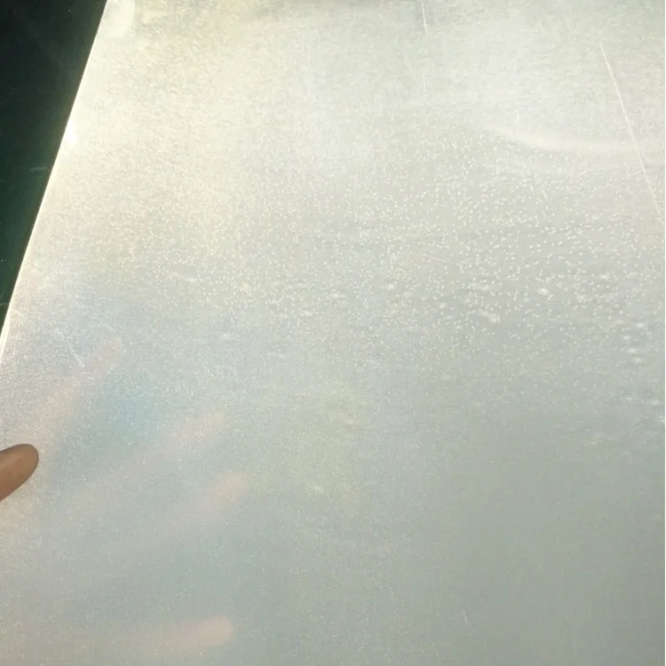 Glitter Transparent White Film Reflective Print Vinyl Sticker With High ...