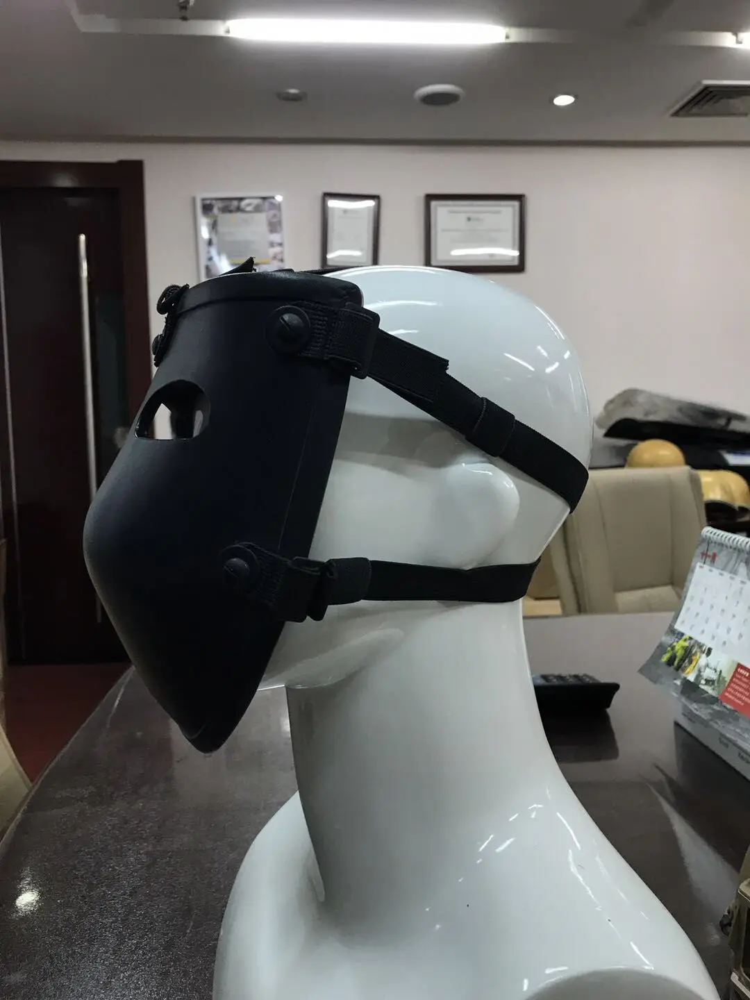 Light Weight Full Face Bullet Proof Mask - Buy Military Full Face Mask ...