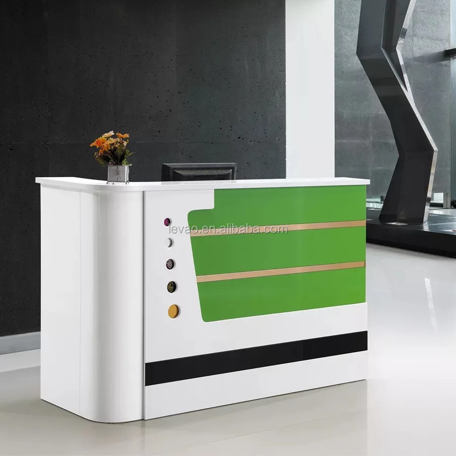 Modern Office Hospital Front Desk Service Center Counter Table Clinic ...