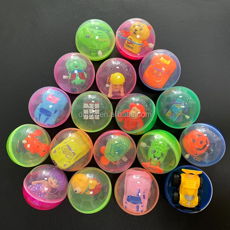 Surprise 75mm Capsule Ball with Inside Toys for Kids