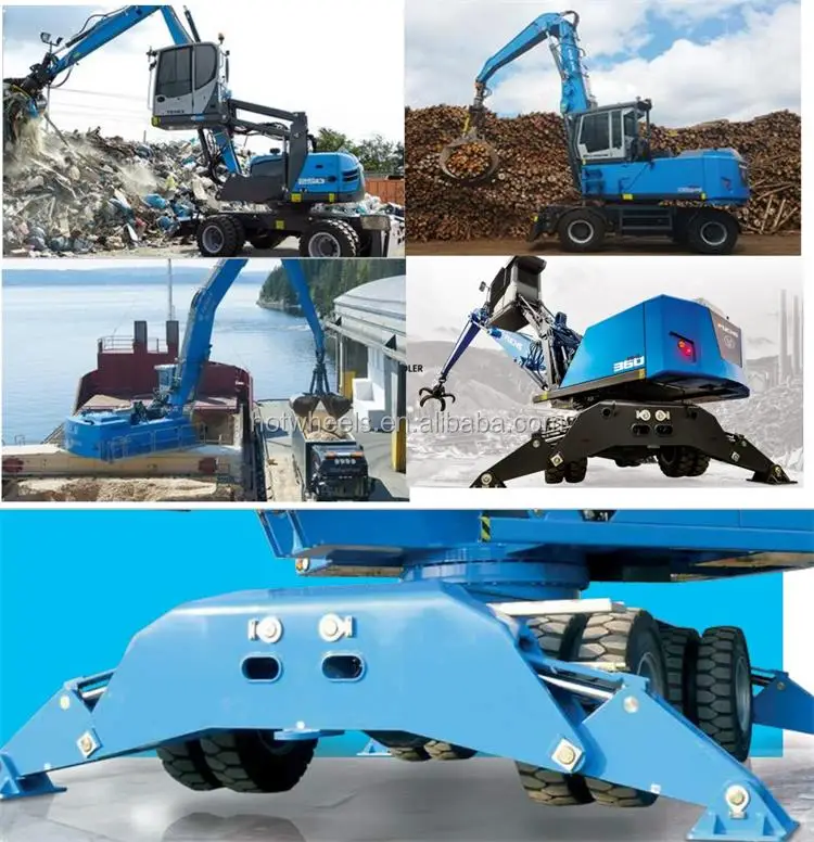 Terex Fuchs MHL 340/350/360 Spare Parts - Durable Tires