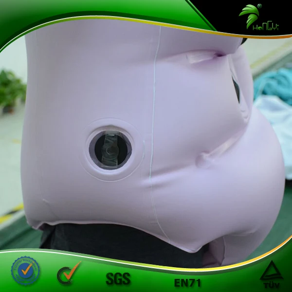 PVC Wrestling Inflatable Pink Sexy Costume Life Jacket