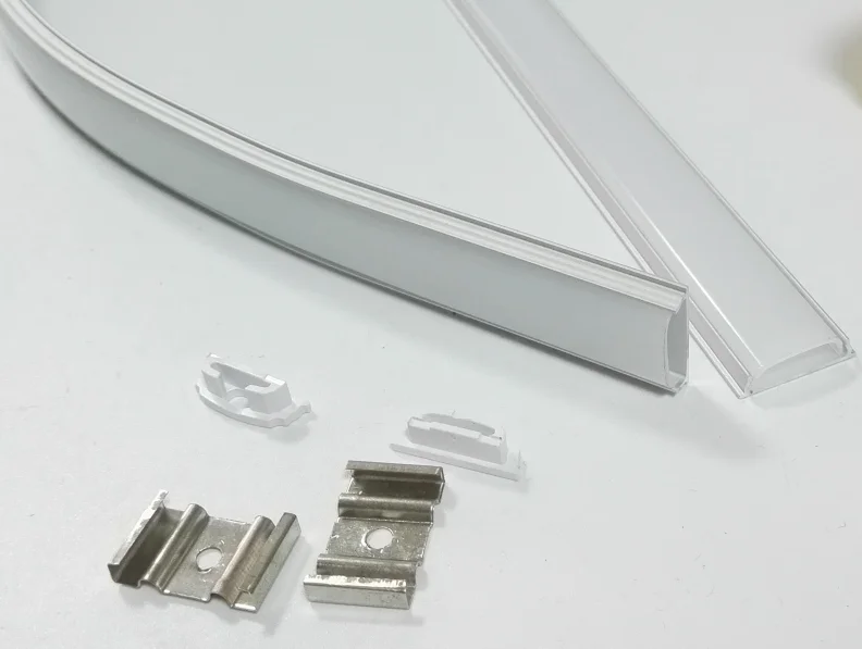 Flexible LED Profile Bendable Anodized Aluminum LED Profile for LED ...