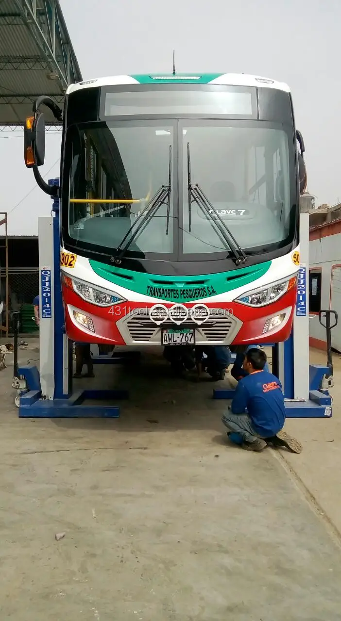 Mobile Car Elevator Bus Truck Car Lift 20t For Home Garage Truck ...