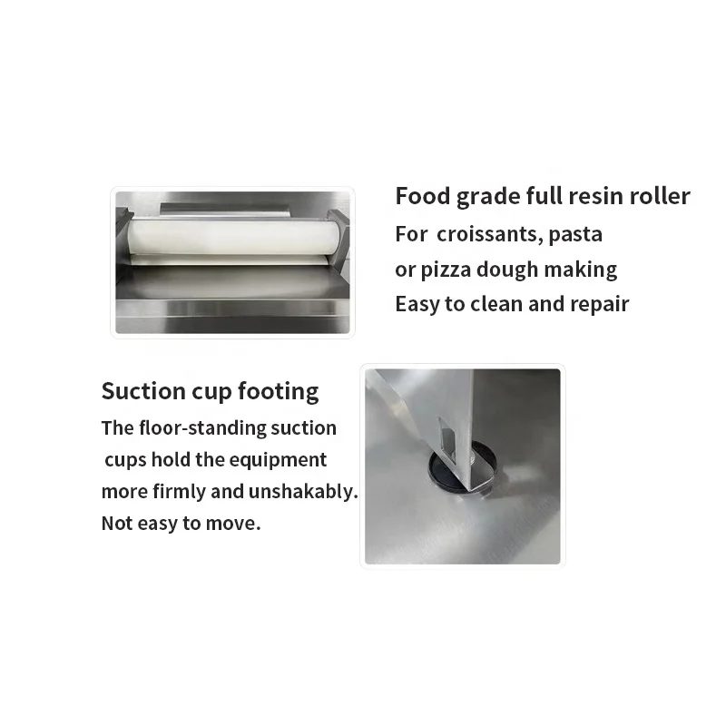 INNNAWEI-DS Commercial Dough Roller Machine - Effortless Pressing