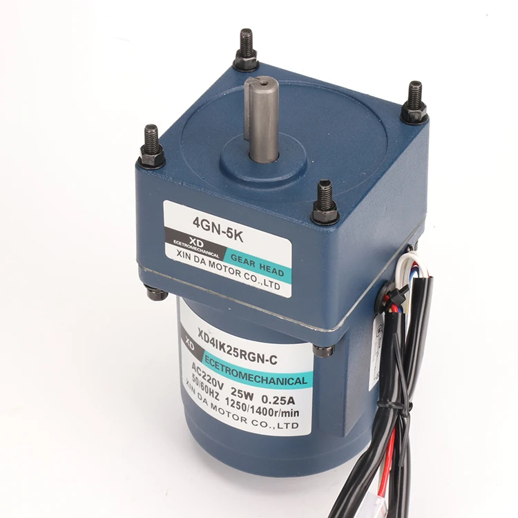 220v Ac Reduction Motor 25w Gear Reduction Motor Miniature Speed ...