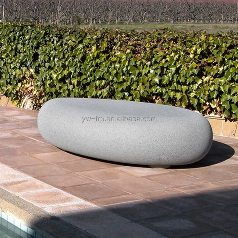 Public Areas Airport Waiting Chair Fiberglass Pebble Lounge Seat for Street