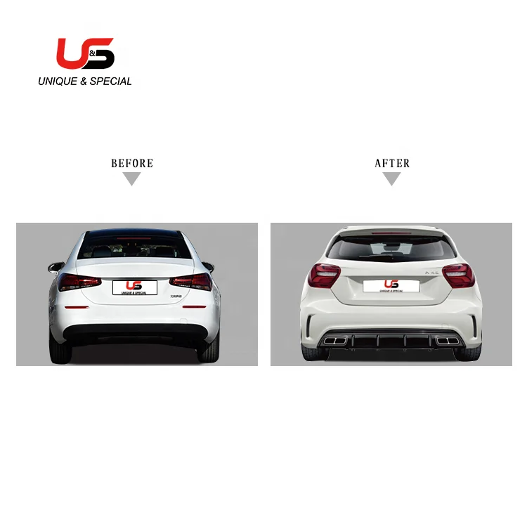 High Quality A45 Body Kit For Mercedes Benz W176 Upgard To A45 Amg ...