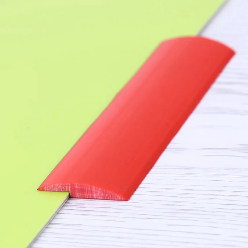100mm Vinyl Feather Edge Skirting Board - Flexible PVC Sit-on Cove ...