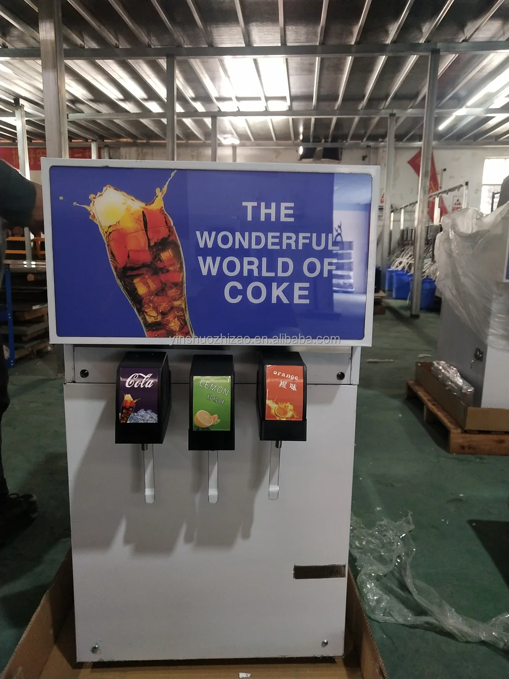 Custom Beverage Soft Drink Snack Vending Machines Commercial Soda ...