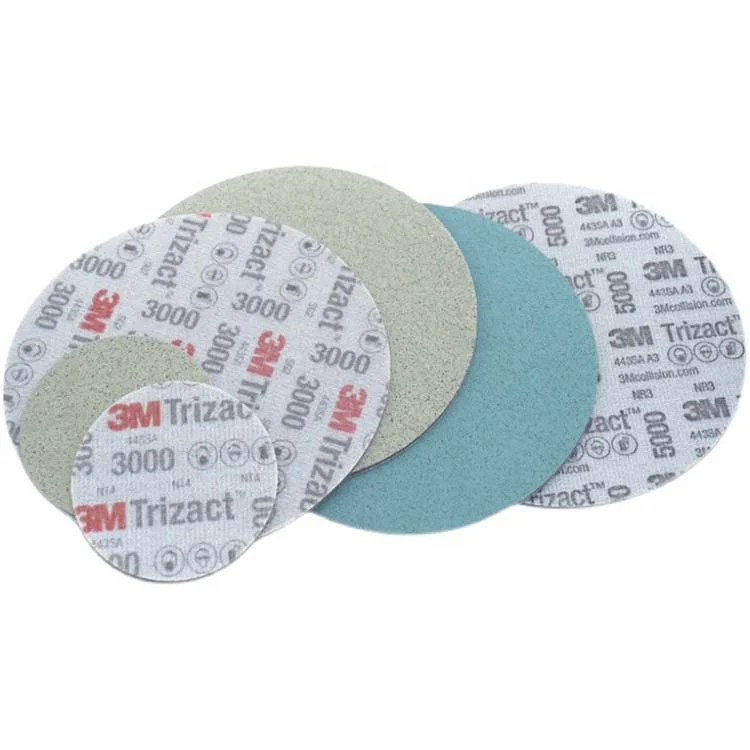 3m Trizacttm Foam Disc 02087 Grit 3000 3inch Wet And Dry Abrasive ...