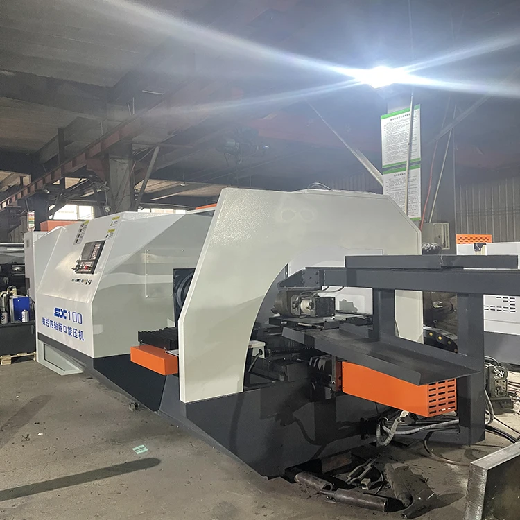 Clutch Spline Shaft CNC Metal Spinning Flow Forming Machine
