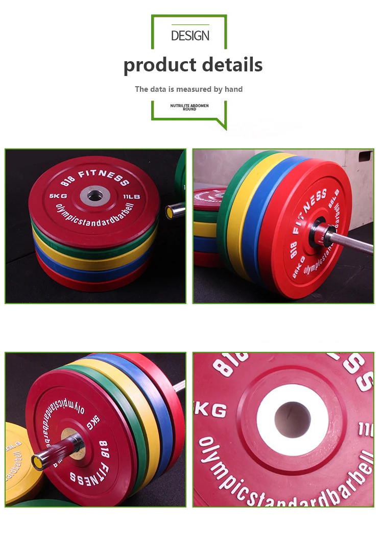 High Quality Weightlifting Plate Custom Barbell Plates - Buy Barbell ...