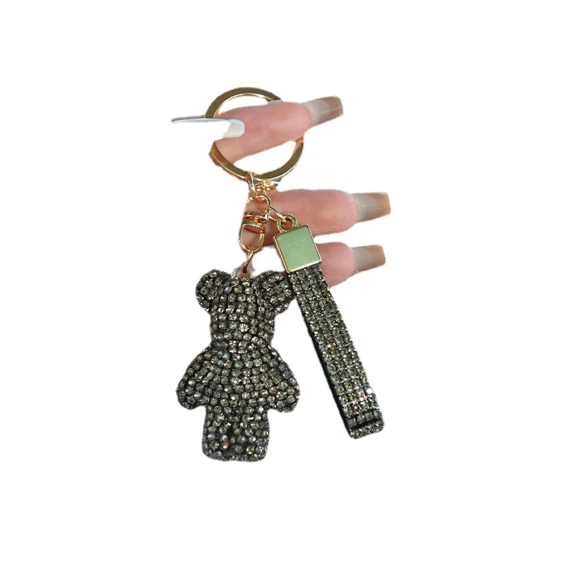 Crystal Teddy Bear Key Chains - Durable & Stylish Gifts