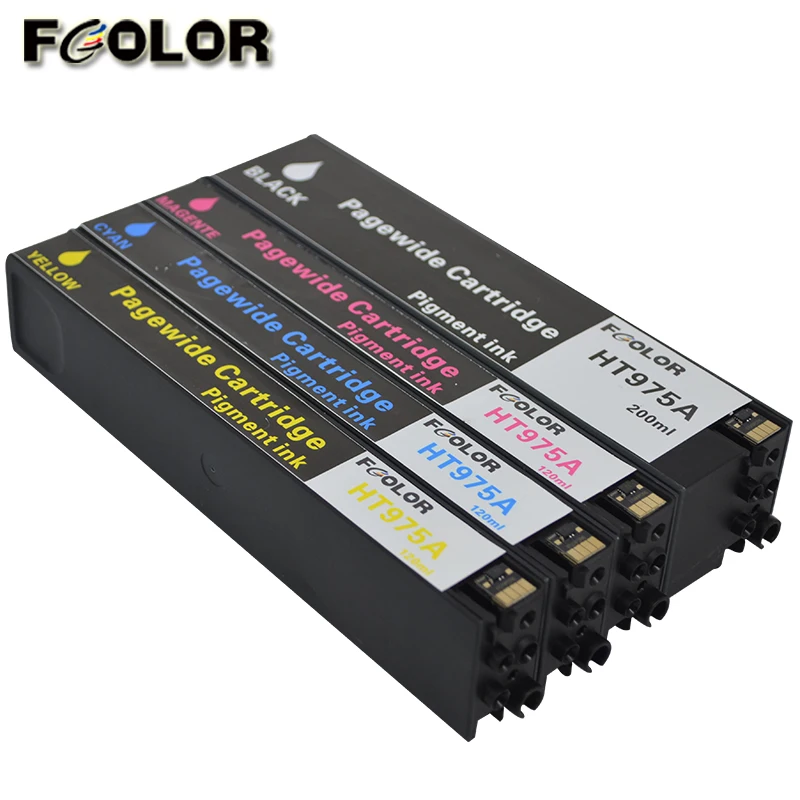 Pagewide Remanufactured Pigment Ink Cartridge With Chip For Hp 975 974 ...