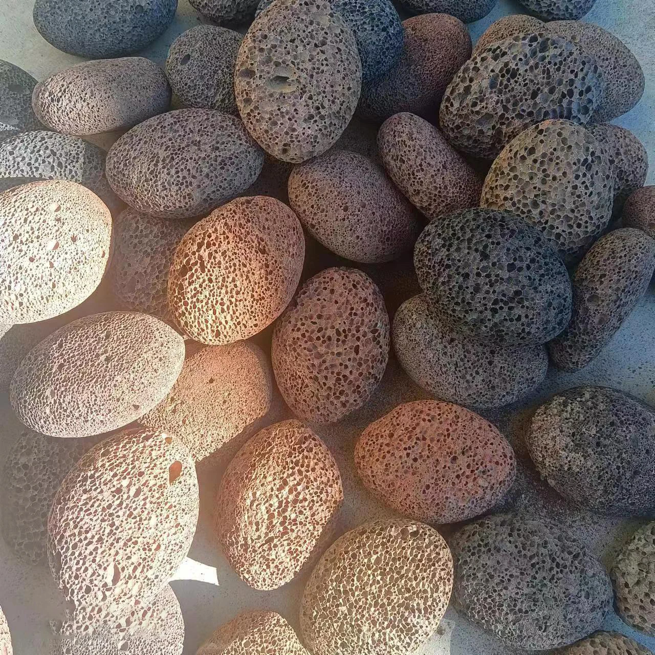 Natural Lava Pumice Stone Foot File Callus Remover Foot Exfoliator ...