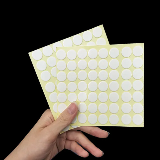 Round Glue Adhesive Dots Double Side Adhesive Dots Tape| Alibaba.com