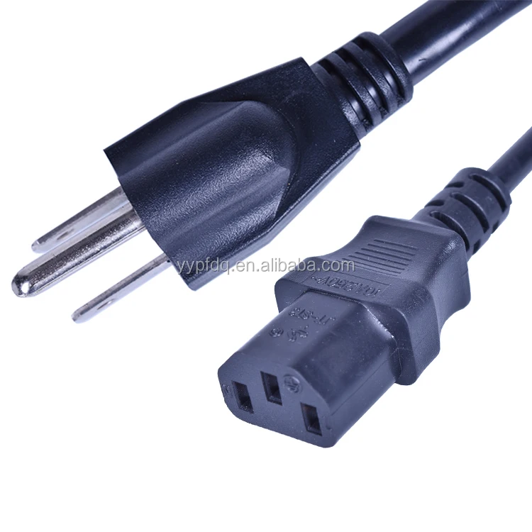 16 Awg Heavy Duty 3 Prong Monitor Power Cord (pc Power Cord/computer ...