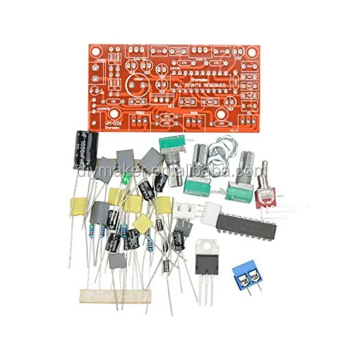 LM1036 OP-AMP HIFI Amplifier - DIY Preamplifier Kit