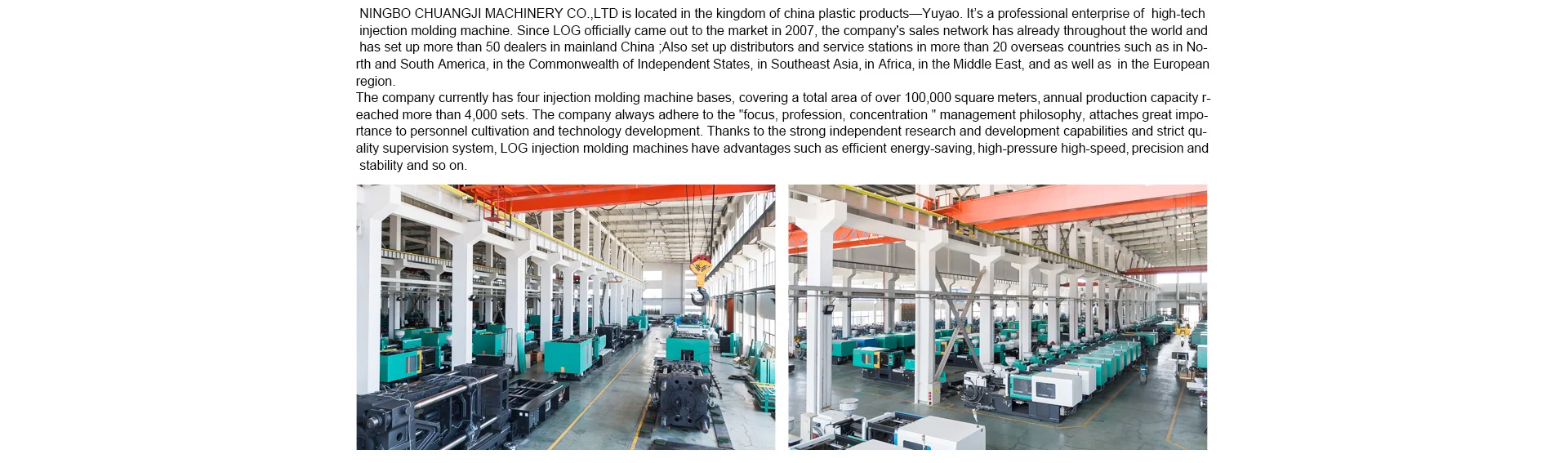 Ningbo Chuangji Machinery Co., Ltd. - injection molding machine ...