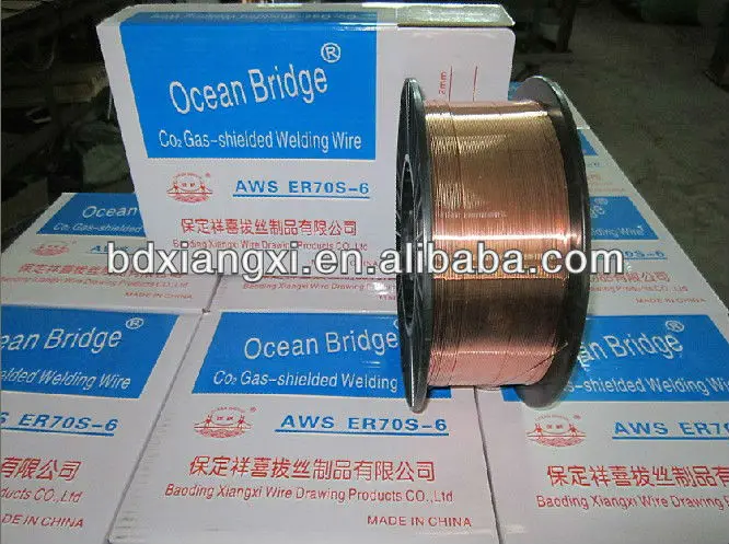 Aws Er70s-6 Co2 Gas Shielded Welding Wire A5.18 - Buy Mig Welding Wire,Welding Equipment,Mig ...