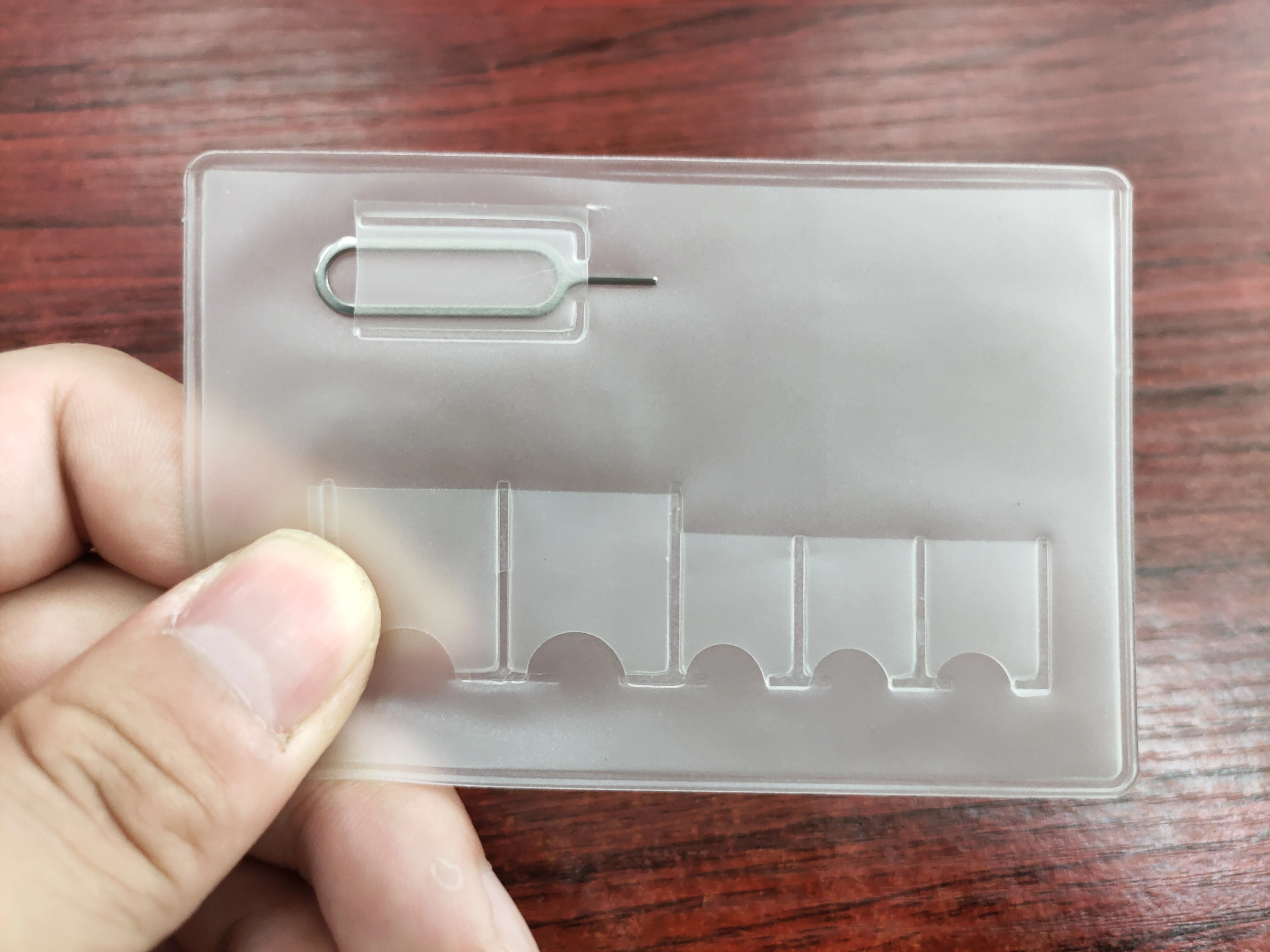 Custom PVC SIM Card Holder - Secure and Stylish Storage