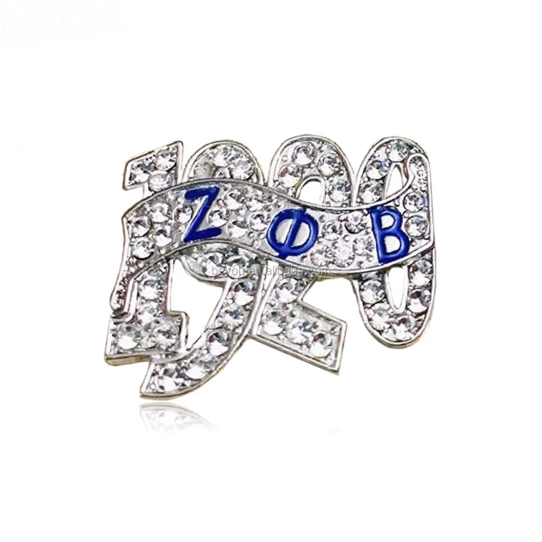 Greek Letter Fraternity Sorority Zeta Phi Beta 1920 Brooch Lapel Pins ...