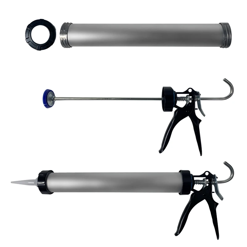 Factory Wholesale Sealant Silicone Sausage Gun Manual Aluminium Sausage ...