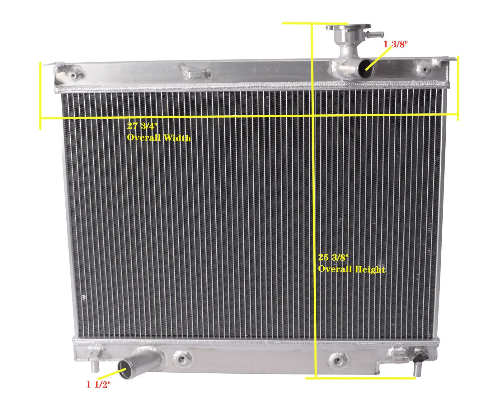 Linte All Aluminum Radiator For 2002-2009 Chevy Trailblazer Gmc Envoy ...