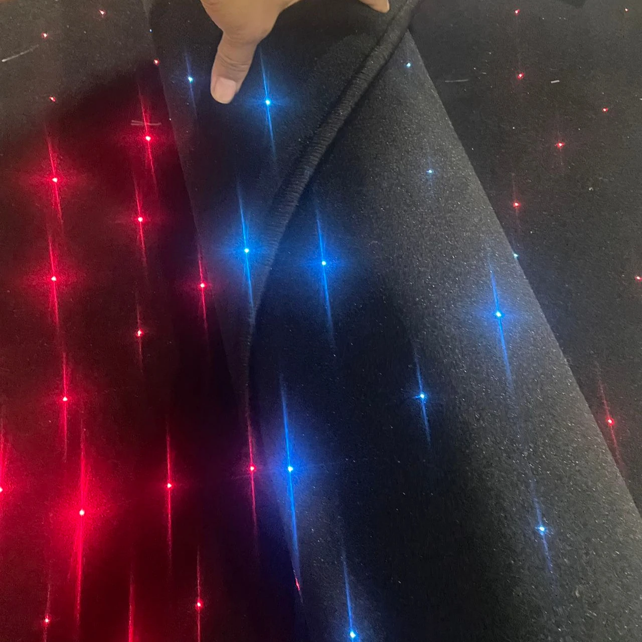 Black Fiber Optic Lighting Carpet - Buy Fiber Optic Lighting Carpet,Led ...