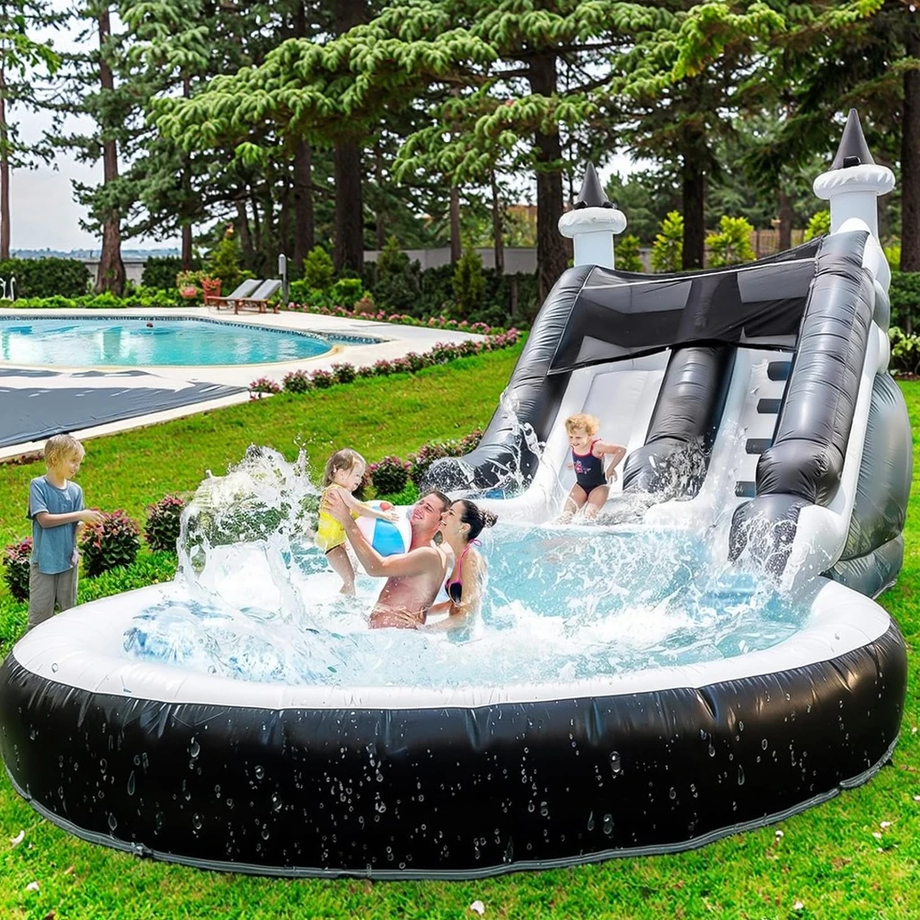 Yard Modern Luxury Indoor Trampoline Amusement Park Equipment Bouncy ...