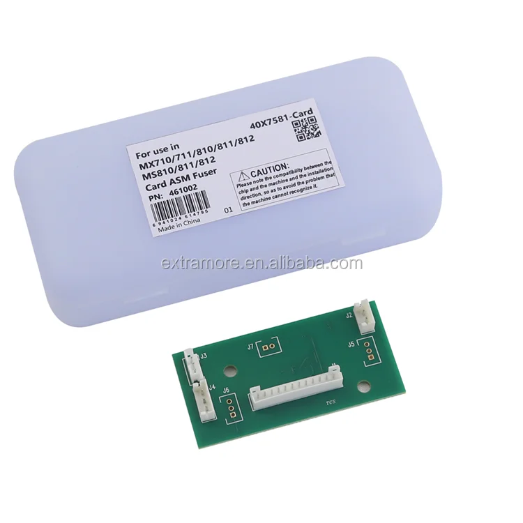 Mx710 Mx711 Mx810 Mx811 Mx812 Ms810 Ms811 Ms812 40x7581-card 40x8019 ...