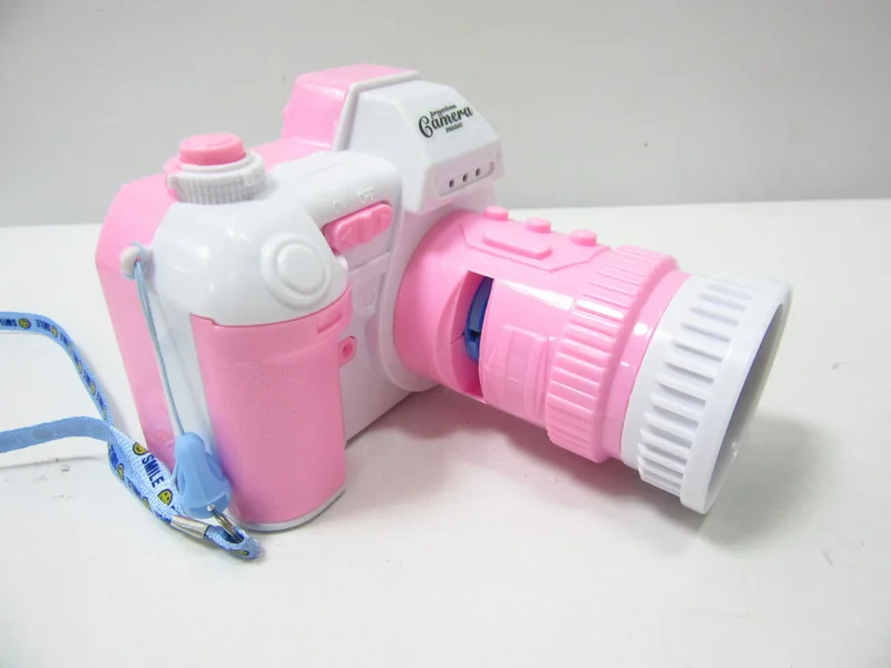 Jinming Kids Electric Plastic Projection Toy Camera with Music Light ...