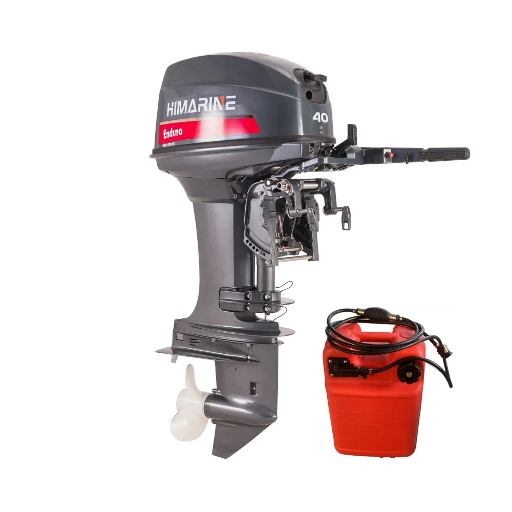 E40X Series 2 Stroke 40HP Outboard Motor - Long Shaft Boat Engine