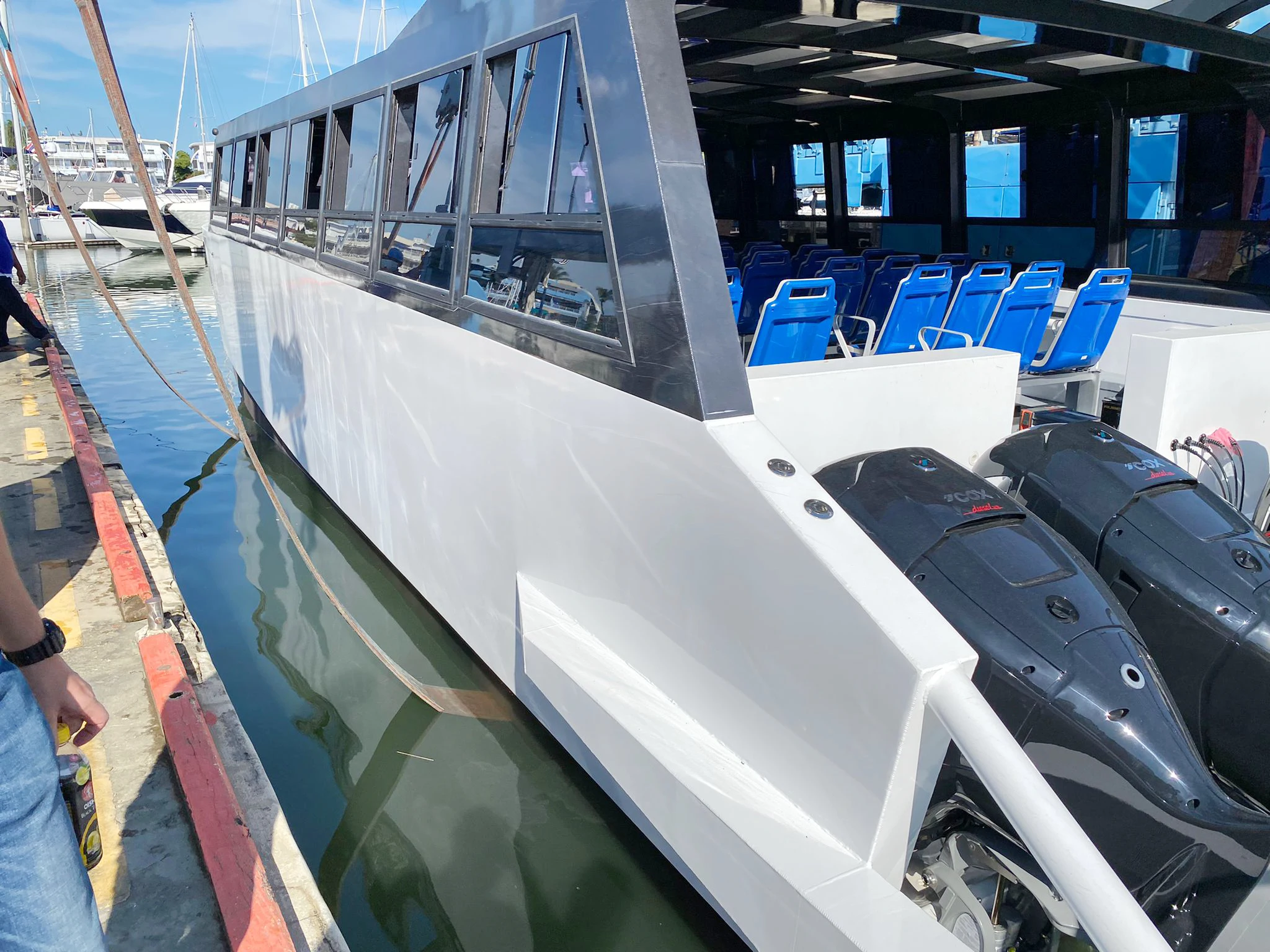 ALLSEALION 70 Seater Aluminium Fast Catamaran Passenger Boat