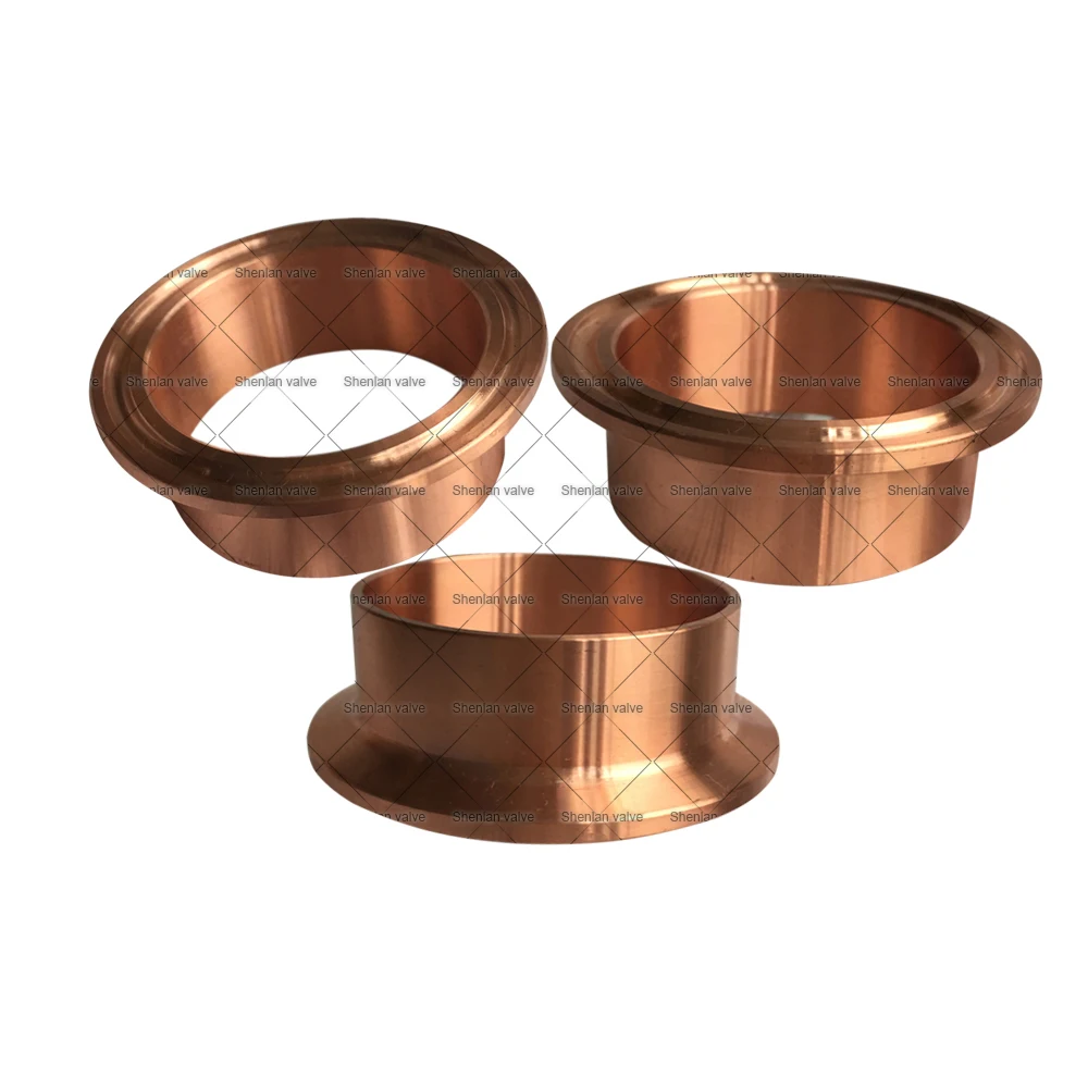 Copper Ferrule/copper Tri Clamp Tri Clover Fittings/copper Adapter ...