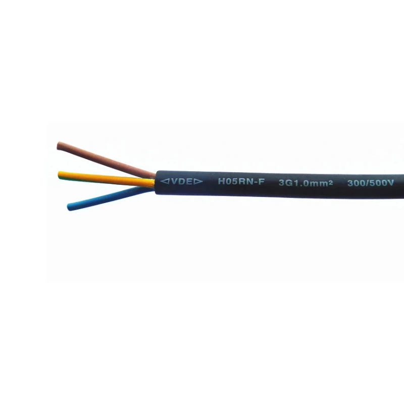 Flexible Annealed Copper Cord H07rn-f Rubber Cable - 3 Core 1.5mm2 ...