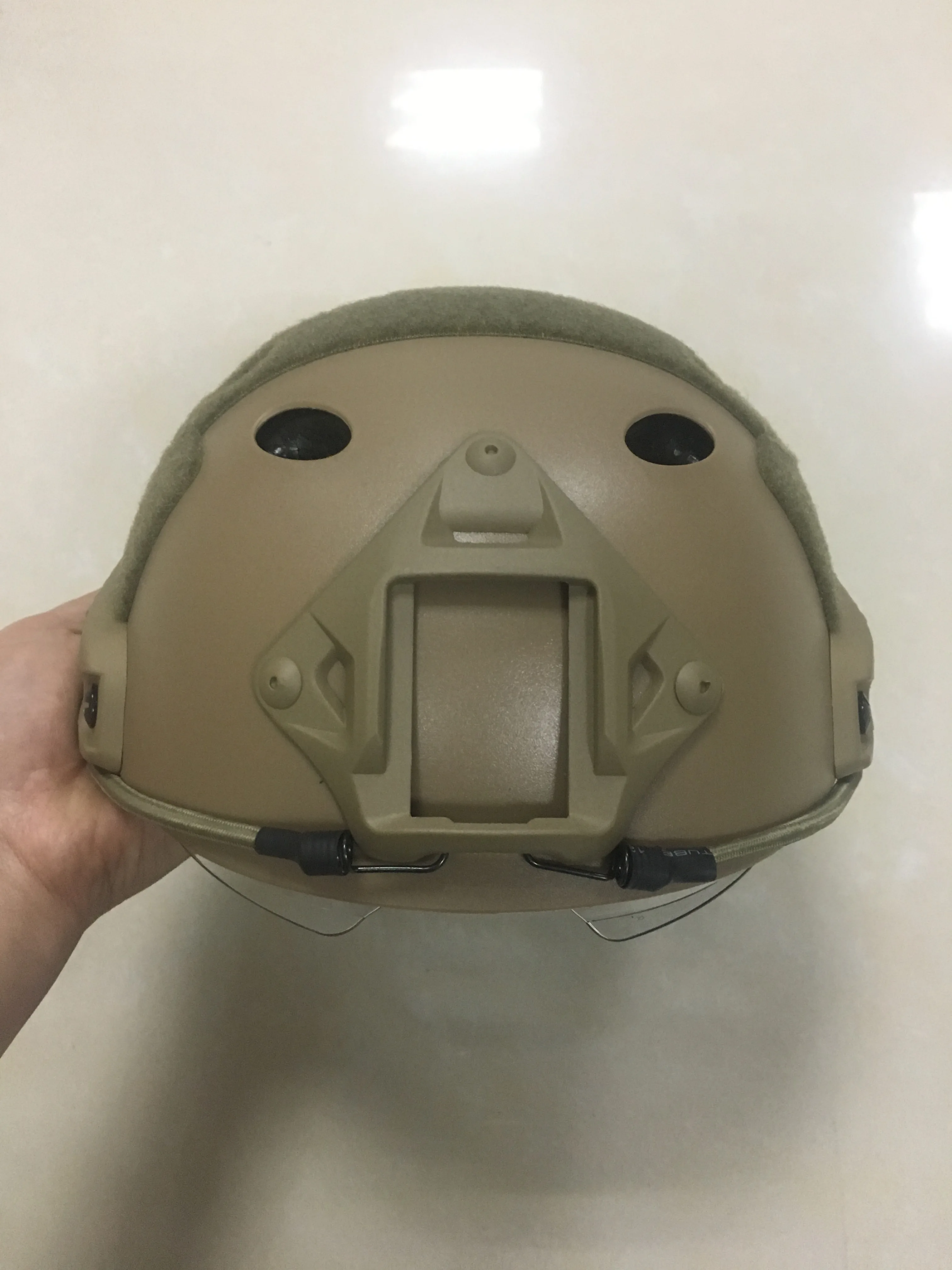 Tactical Fast Helmet With Visor Military Abs Safety Helmets Police ...